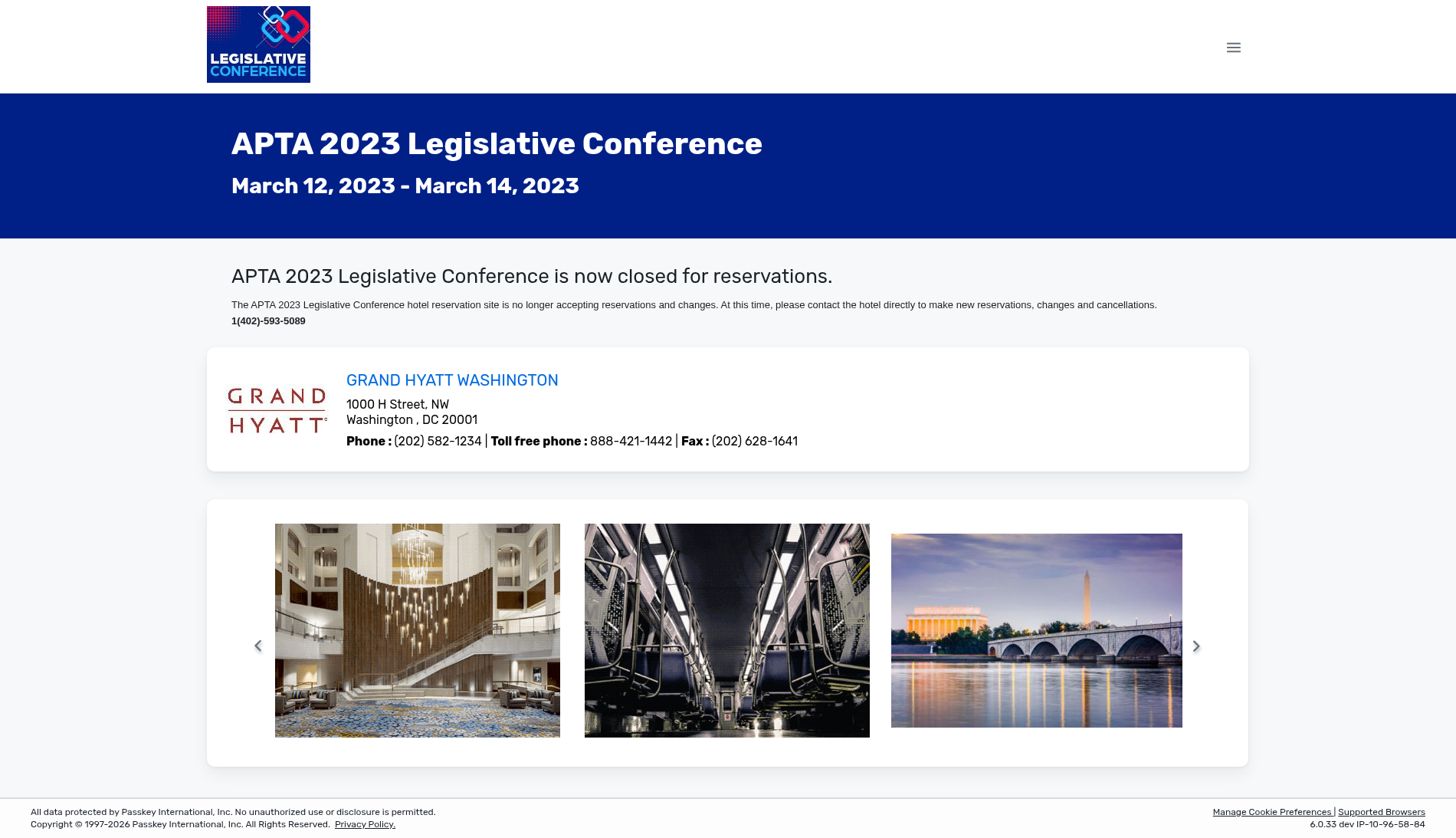 APTA 2023 Legislative Conference - Learn about the event and search for ...