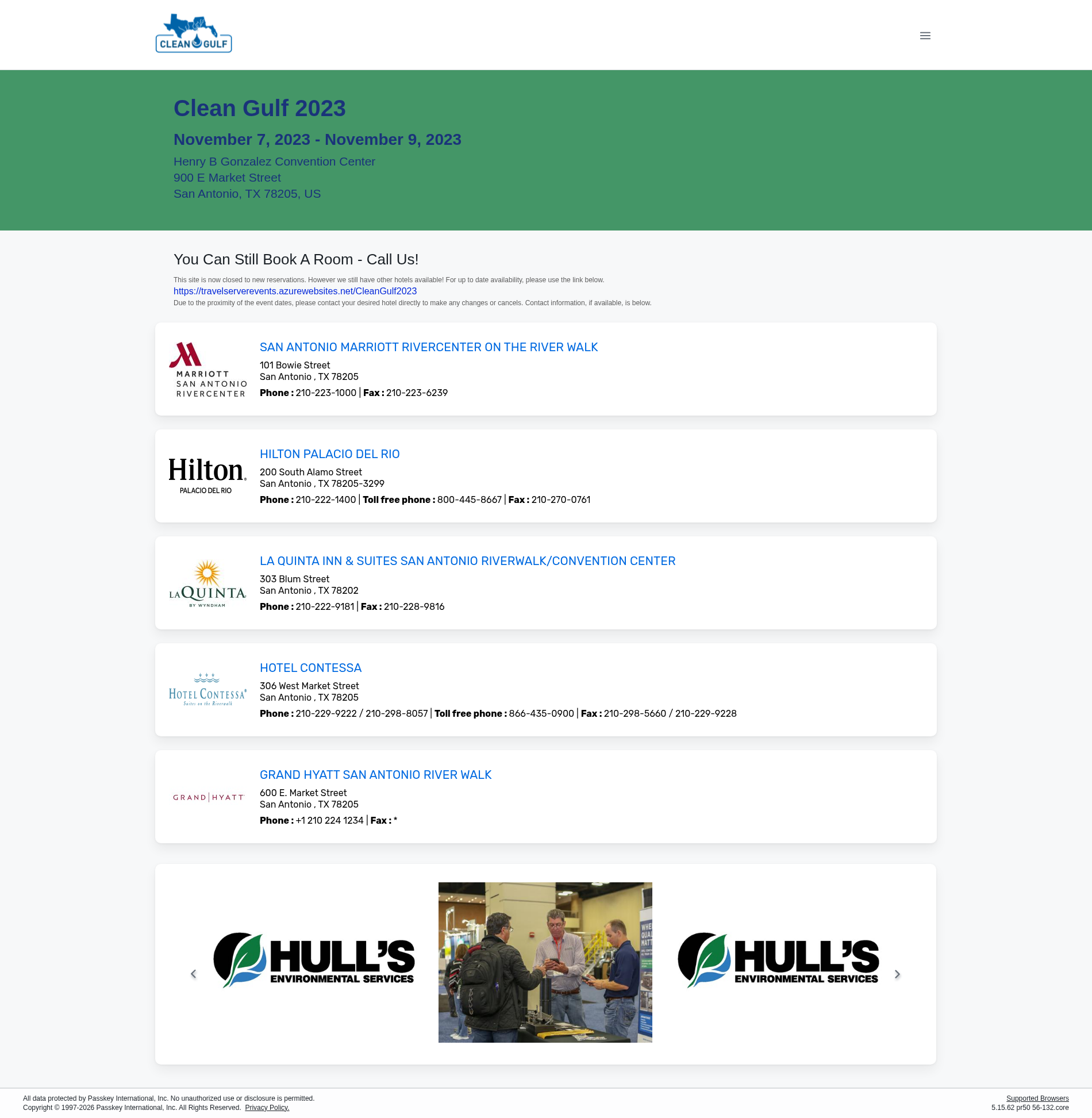 Clean Gulf 2023 - Learn about the event and search for hotels