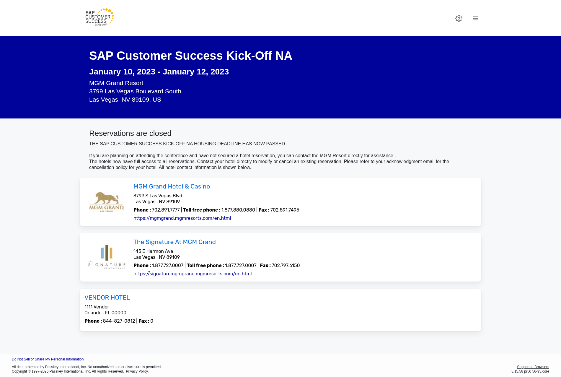SAP Customer Success Kick-Off NA - Learn about the event and search for ...