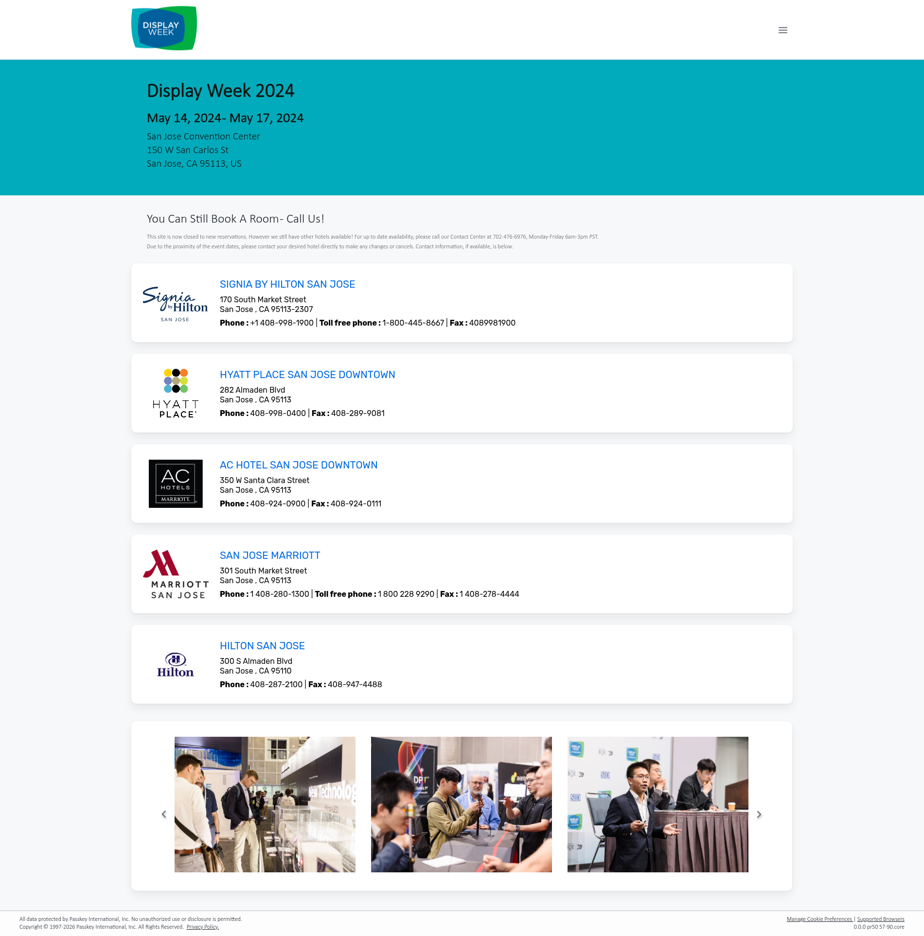 Display Week 2024 - Learn about the event and search for hotels