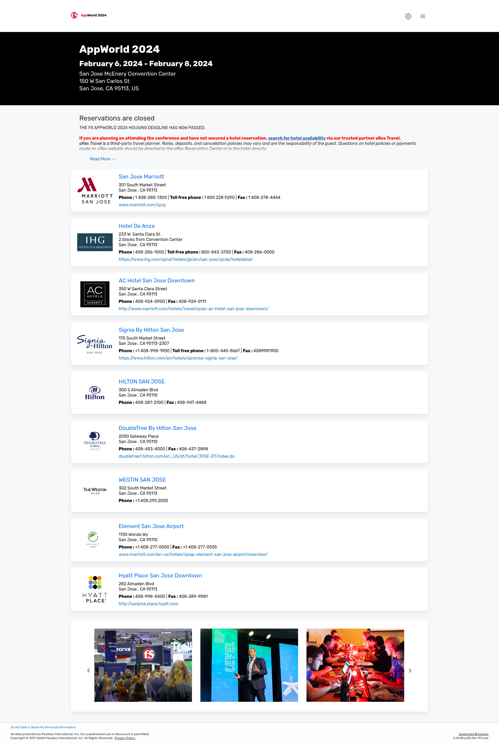 AppWorld 2024 - Learn about the event and search for hotels