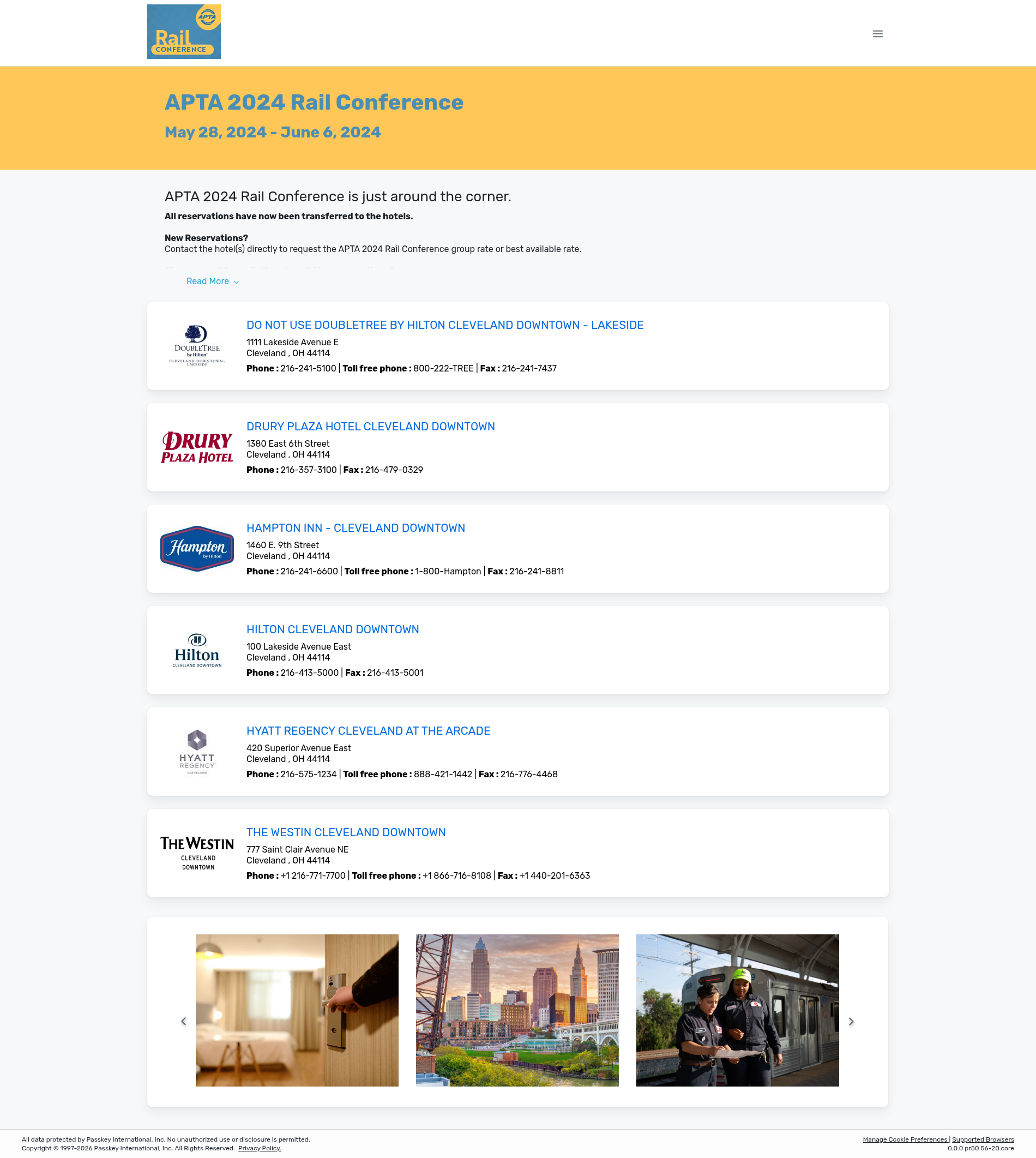APTA 2024 Rail Conference - Learn about the event and search for hotels