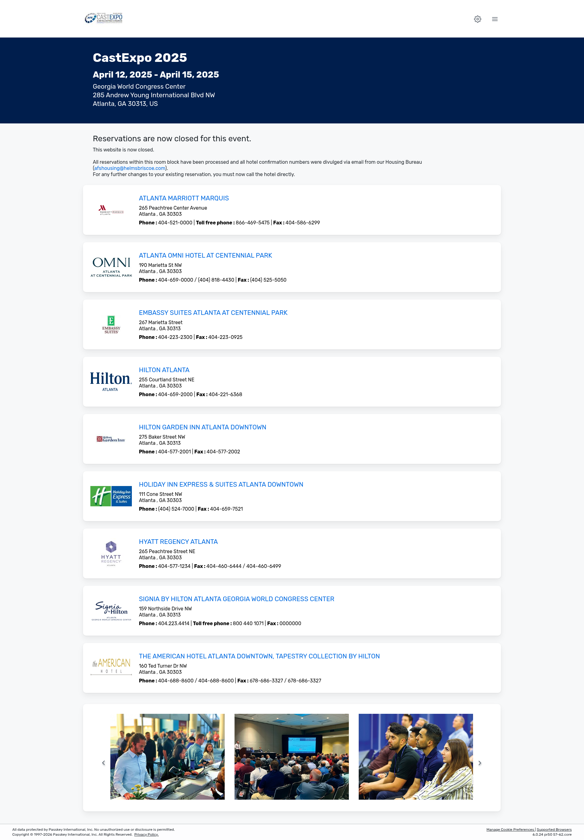 CastExpo 2025 - Learn about the event and search for hotels