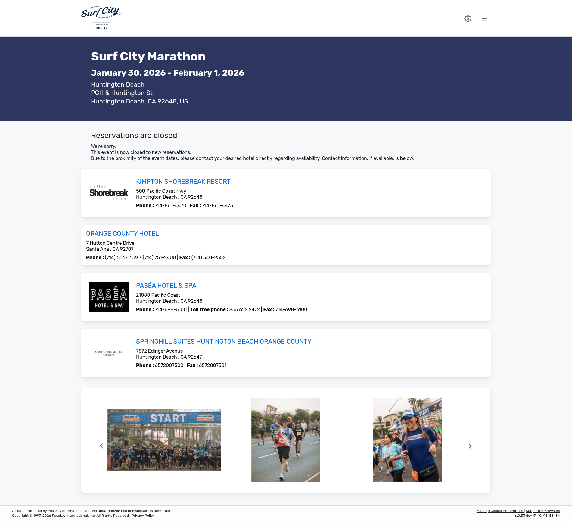 Surf City Marathon - Learn about the event and search for hotels