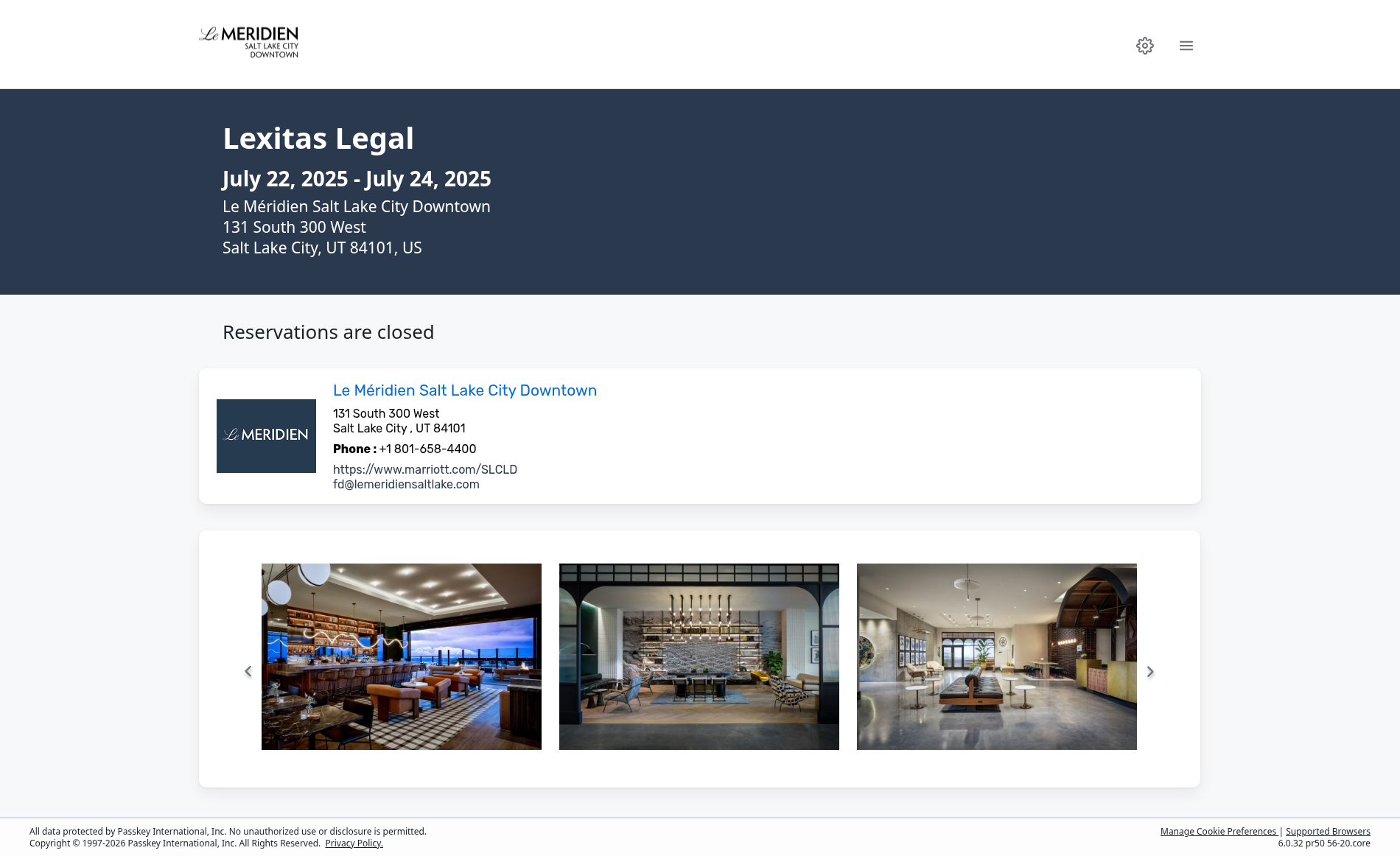 Lexitas Legal - Start your reservation