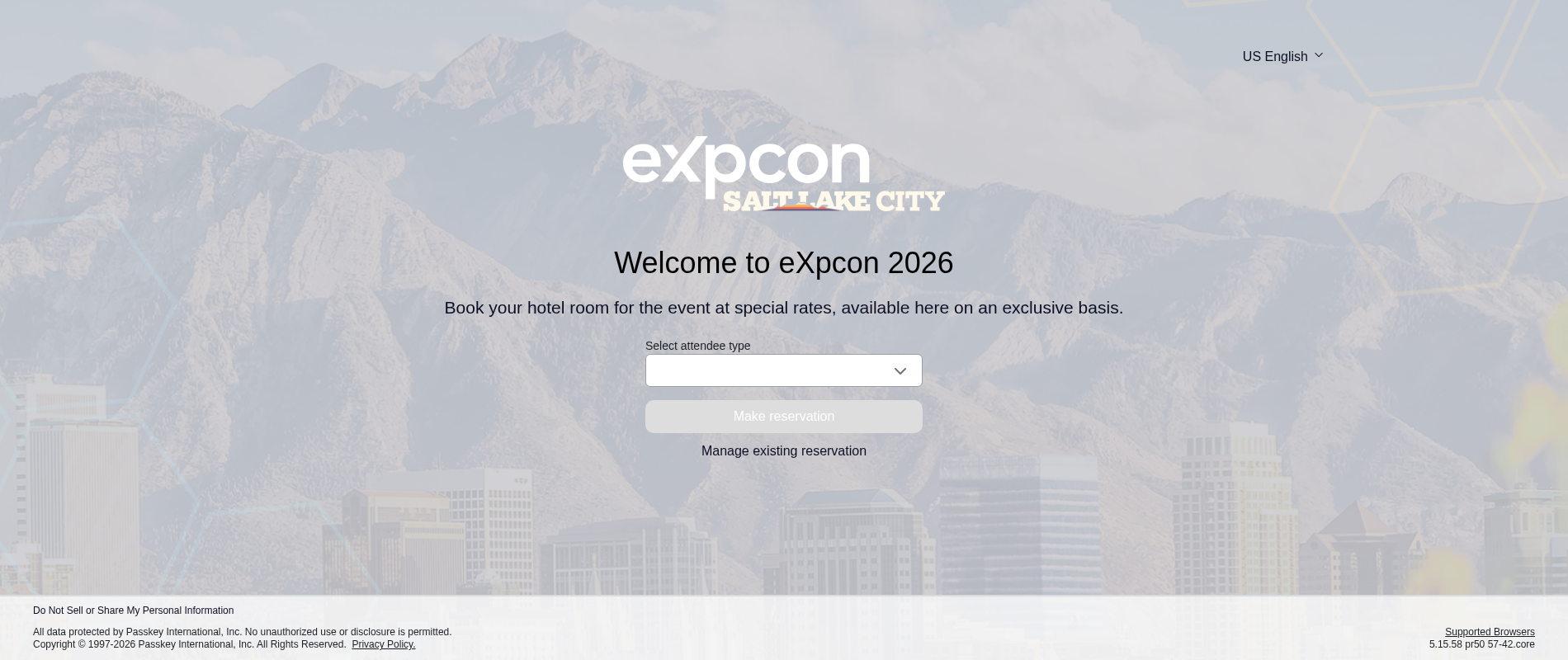eXpcon 2026 - Start your reservation
